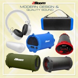 2BOOM Audio Devices, Bluetooth Speakers, Wireless Headphones, Gaming Gear – Official Website